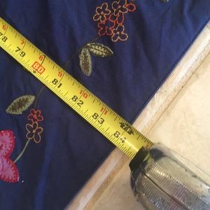 Pottery Barn | Kitchen | Pottery Barn 84 Embroidered Table Runner ...